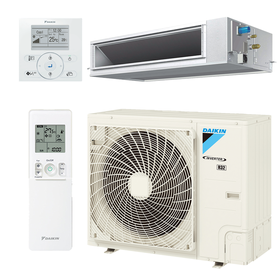 Premium FDMA125A-VFV Ducted R32 Single Phase – Daikin NZ