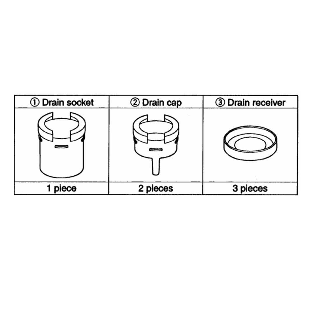 Drain kit for outdoor unit (6 pieces) – Daikin NZ