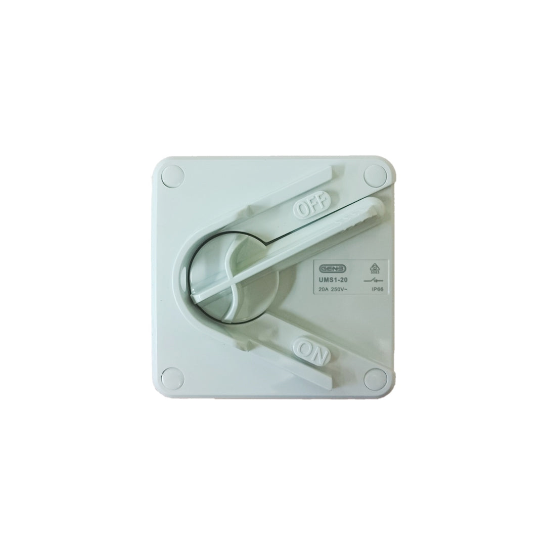 Mini Isolating Switch 35A (side entry), 3P – Daikin NZ